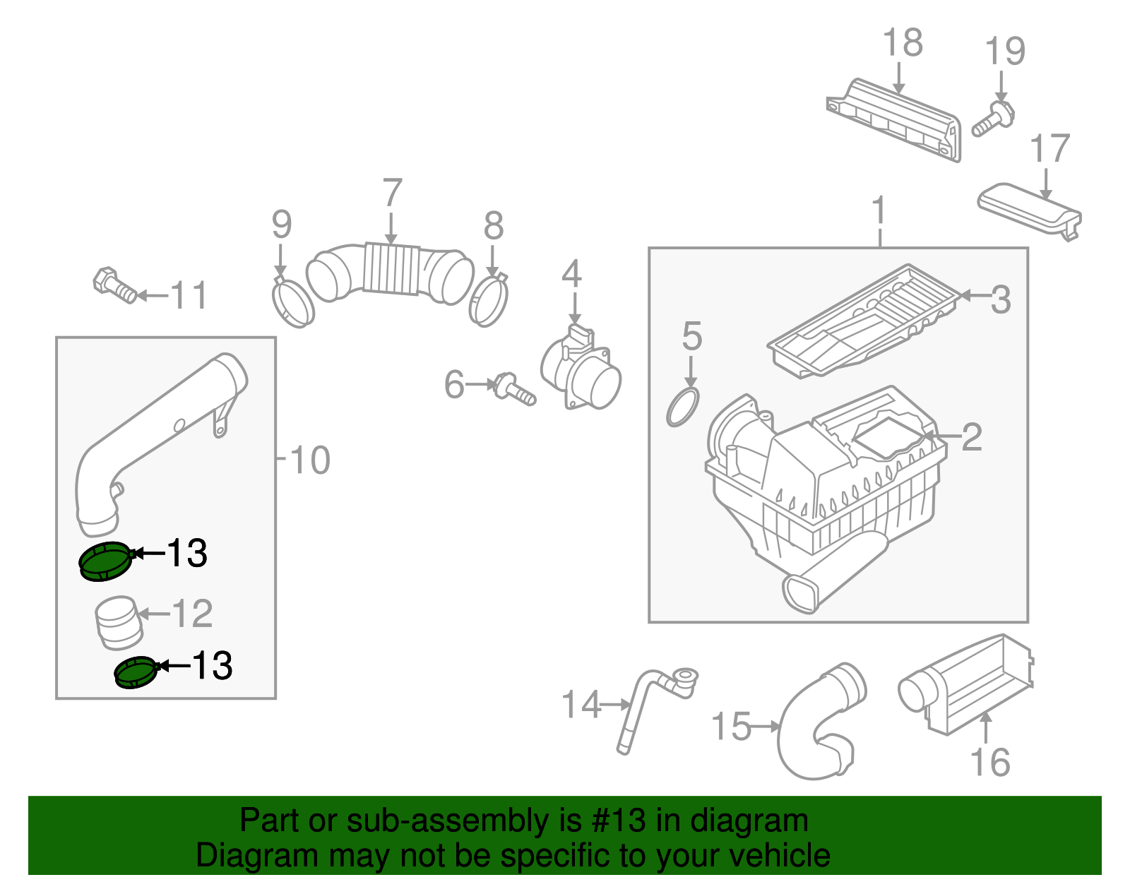 N-906-562-01 - Intake Hose Clamp - 2004-2020 Volkswagen | World VW Parts