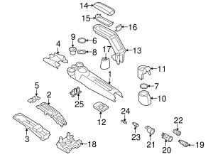51-16-2-756-163 - Trim Ring - 2007-2015 Mini Cooper | BMWPartsHub
