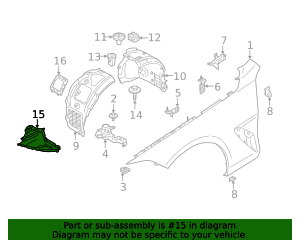 Genuine BMW 51-71-8-060-036 | Liner Extension | FREE Shipping on Most ...