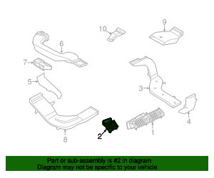 64-22-9-142-588 - Outer Grille 2010-2017 BMW | AutoNationParts.com