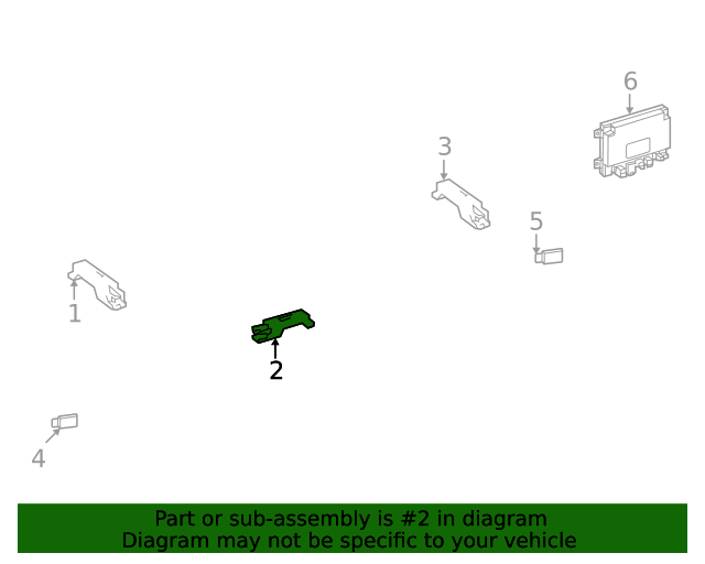 223-905-21-00 - Keyless Entry Antenna 2021-2023 Mercedes-Benz ...