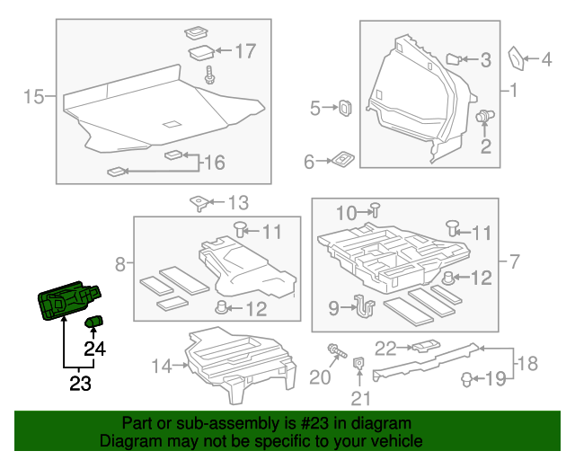 81330-58010 - Lamp Assembly - 2015-2022 Toyota | Sparks Parts