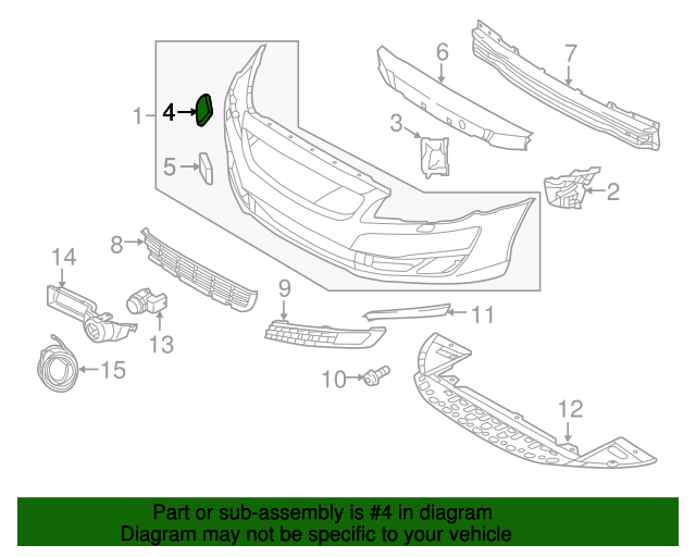 2014-2016 Volvo S80 Cap - Passenger Side (RH) 39821152 | TascaParts.com
