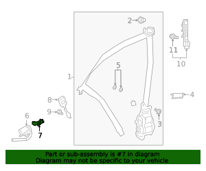 213-868-00-39 - Tensioner Cover 2019-2021 Mercedes-Benz | Mercedes-Benz ...