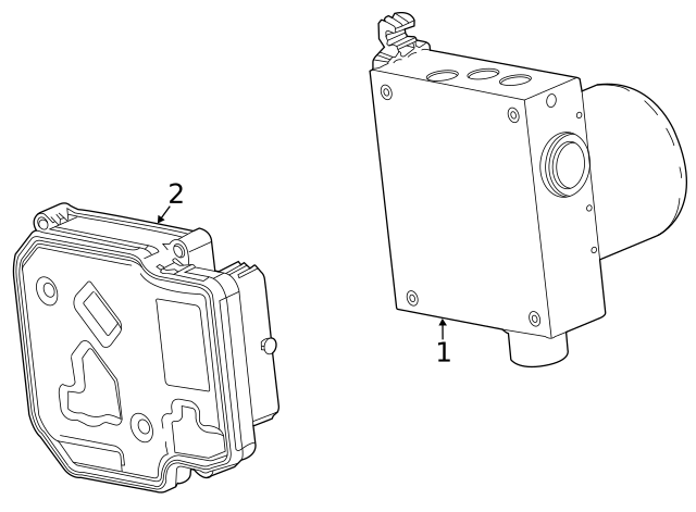 2020-2021 GM Electronic Brake Booster Control Module 84779555 ...