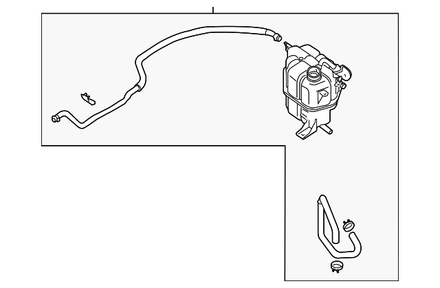 2020-2023 Nissan Frontier Reservoir Assembly 21710-9BT2A | Nissan Parts ...