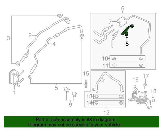 DG9Z-7B147-E - Valve Bracket - 2014-2020 Ford Fusion | Lasco Auto Parts