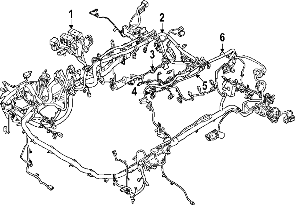 JU5Z-9D930-C - Engine Harness 2024 Ford Mustang | AutoNation Parts