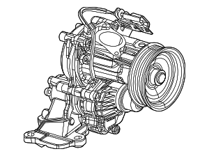 2019-2022 Jeep Cherokee Water Pump 4893618ag | TascaParts.com