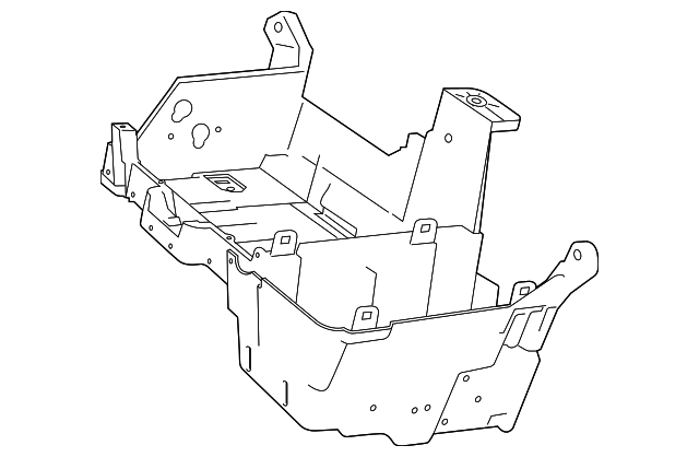 2019-2020 Ram Battery Tray - Driver's Side (LH) 68350659AC | TascaParts.com