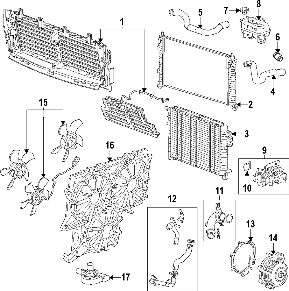 13551855 - Auxiliary Pump - 2021-2025 GM | World Parts Direct
