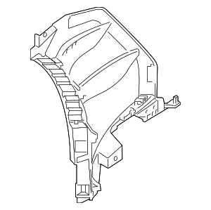 Genuine Air Duct for 2019-2023 BMW Z4 | OEM Part# 51-74-7-435-525 | BMW ...