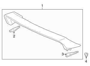 1990-2014 Acura Nut, Spoiler Cap (6MM) 90307-S03-000 | OEM Parts Online