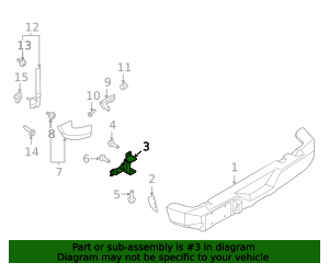 2021-2024 Ford Bronco Mount Bracket M2DZ-17795-A | OEM Parts Online