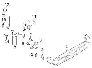 2021-2024 Ford Bronco Bumper Extension M2DZ-17811-ABPTM | OEM Parts Online