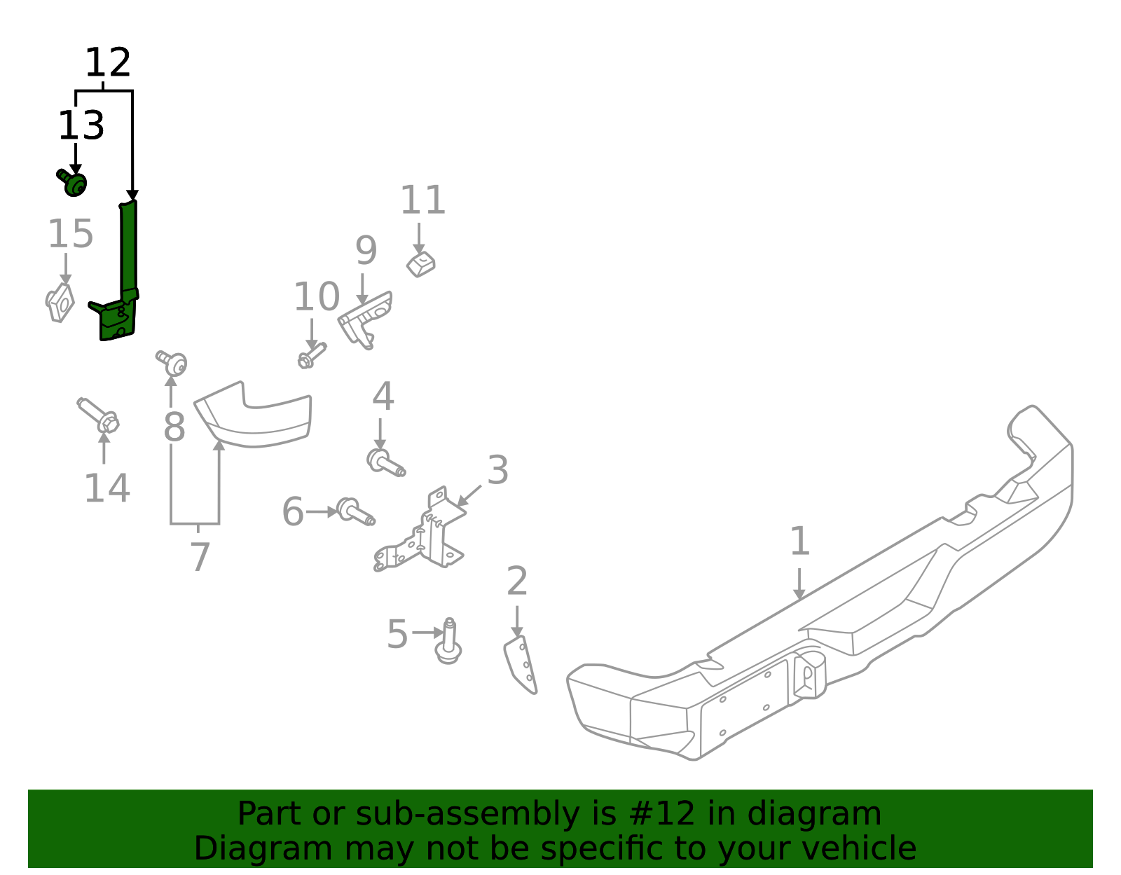 2021-2024 Ford Bronco Trim Molding M2DZ-17810-BAPTM | OEM Parts Online