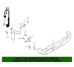 2021 Ford Bronco Trim Molding M2DZ-17810-BAPTM | TascaParts.com