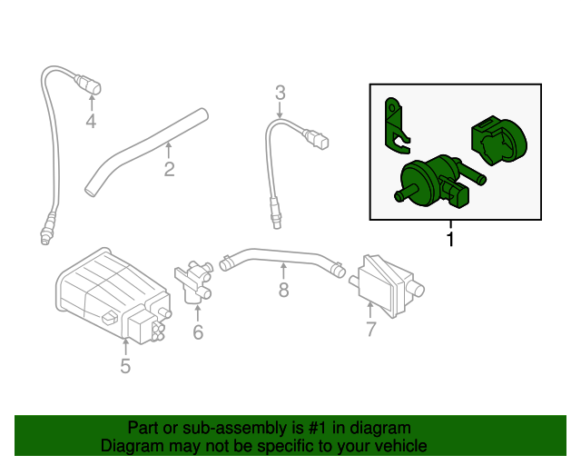 29010-2B000 - Purge Control Valve 2010-2013 Kia Soul | Kia.Parts Store