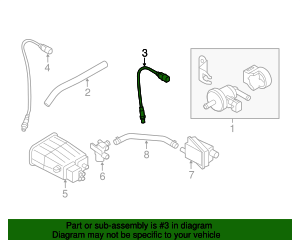 39210-2B040 - Oxygen Sensor 2010-2011 Kia Soul | Kia.Parts Store