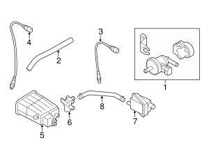 29010-2B000 - Purge Control Valve 2010-2013 Kia Soul | Kia.Parts Store
