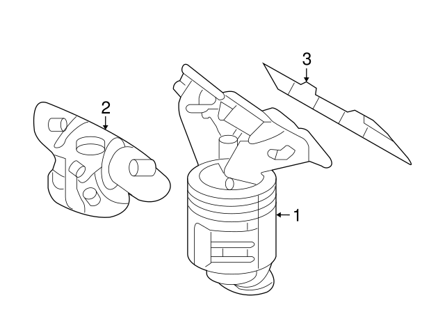 28510-3E040 - Exhaust Manifold 2006-2010 Kia | Kia.Parts Store