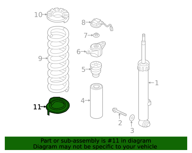 2017-2022 Genesis Lower Insulator 55323-D2000 | OEM Parts Online