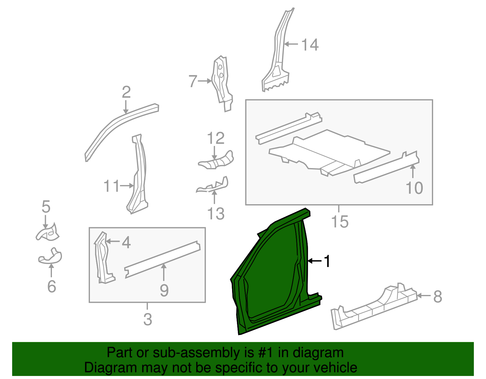04645-SXS-A01ZZ - Aperture Panel 2007-2011 Honda CR-V | Honda Parts Online