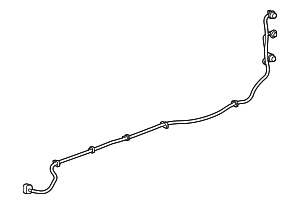 2017-2018 Chevrolet Silverado 1500 Passenger Side Tail Lamp Wiring ...