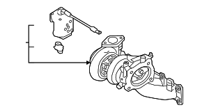 2016-2022 Kia Turbocharger 28231-2GTA1 | Kia Parts Online