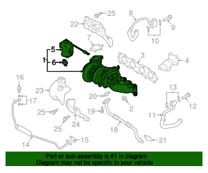 2016-2022 Kia Turbocharger 28231-2GTA1 | Kia Parts Online