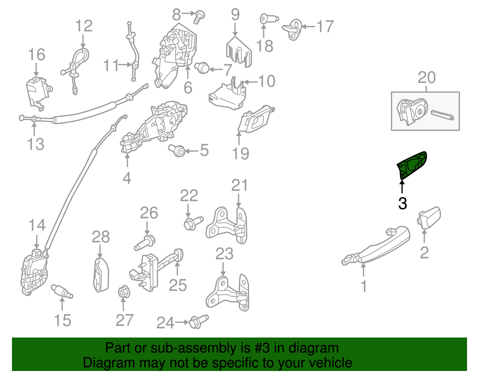 2012-2023 Land Rover Cap Gasket LR117080 | JaguarParts.com