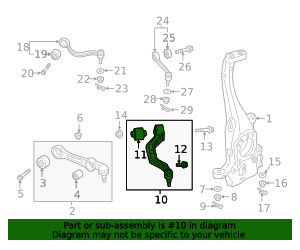 Hyundai - 54506-D2700 - Rear Lower Control Arm - 2018-2022 Genesis G90 ...