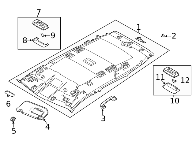 26430-00Q0C - Lgt-Vanity Mirror AutoNation Parts