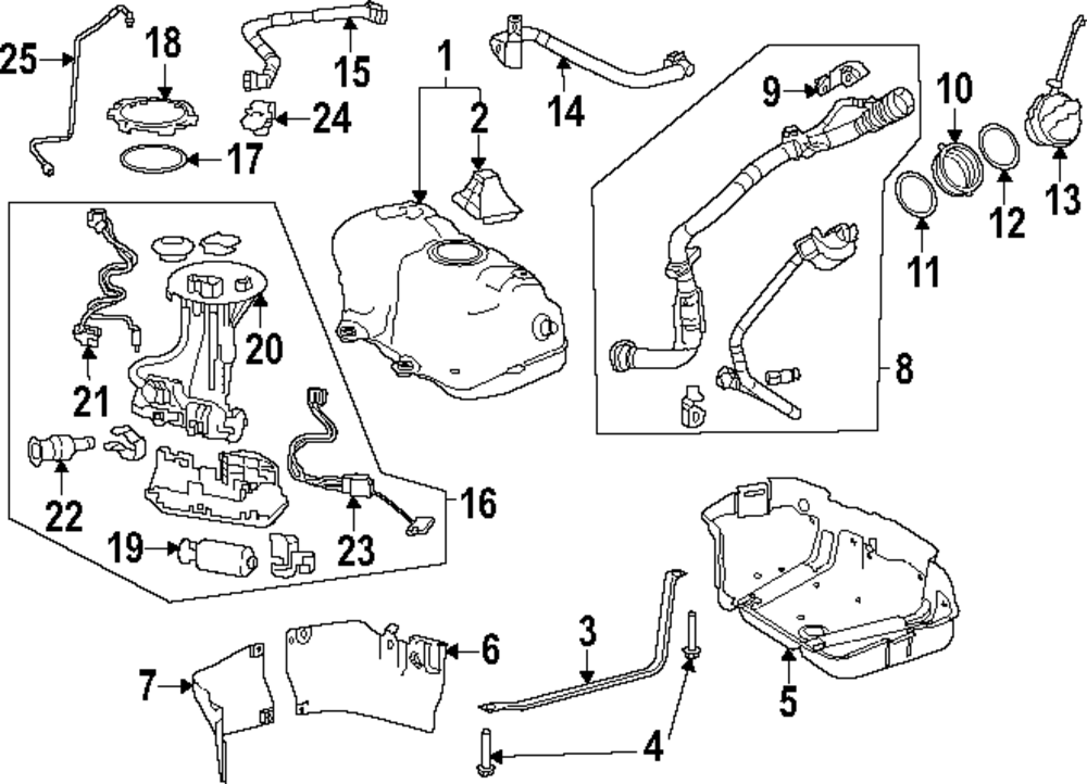 2025 Toyota Camry Filler Pipe 77210-06400 | Toyota Parts Express