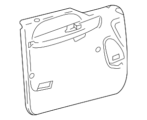 BC3Z-2523942-AA - Door Trim Panel 2011-2016 Ford | AutoNationParts.com