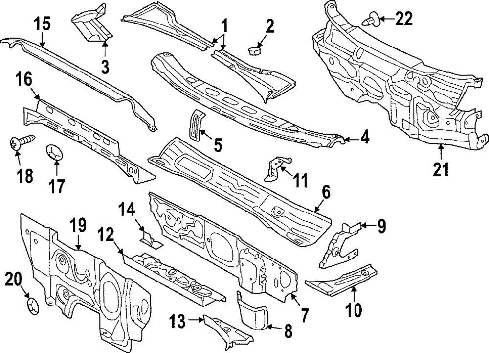 2022-2024 Volkswagen Front Insulator 5WB-863-353 | Retail Performance ...