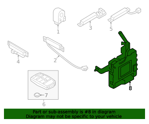 95400-T6BB0 - 2021-2024 Genesis GV80 - Control Module | Hyundai Parts ...