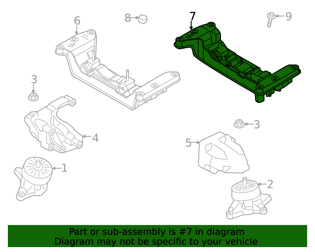 Genuine OEM Bracket Assembly Transmission Mtg Part# 21730-T6450 Fits ...