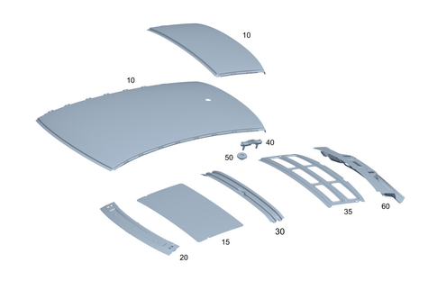 Roof for 2023 Mercedes-Benz GLE63 AMG S | Buy Mercedes Parts Now