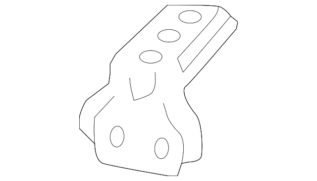 222-504-23-40 - Mount Frame Support Bracket 2014-2021 Mercedes-Benz ...