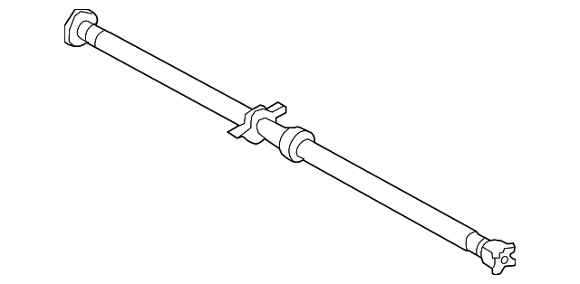 2007-2009 Hyundai Santa Fe Drive Shaft Assembly 49300-2B000 | QuirkParts