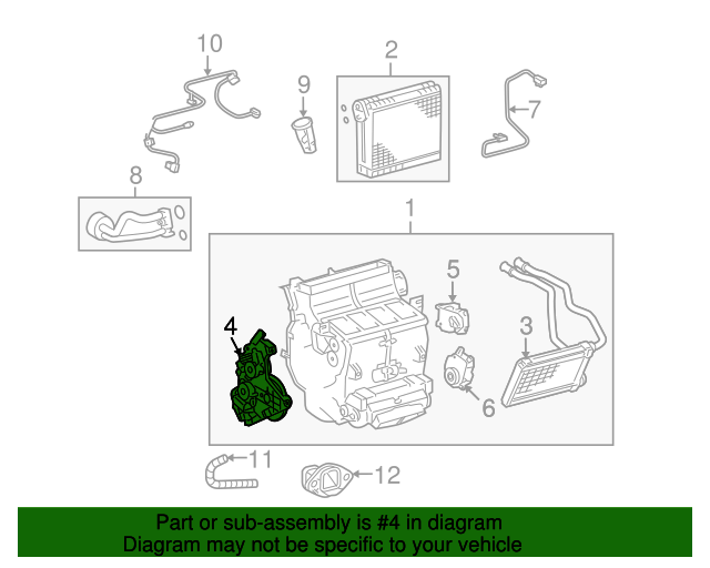 2007-2021 Toyota Servo Sub-Assembly, Damper, No. 1 87106-0C140 | Toyota ...