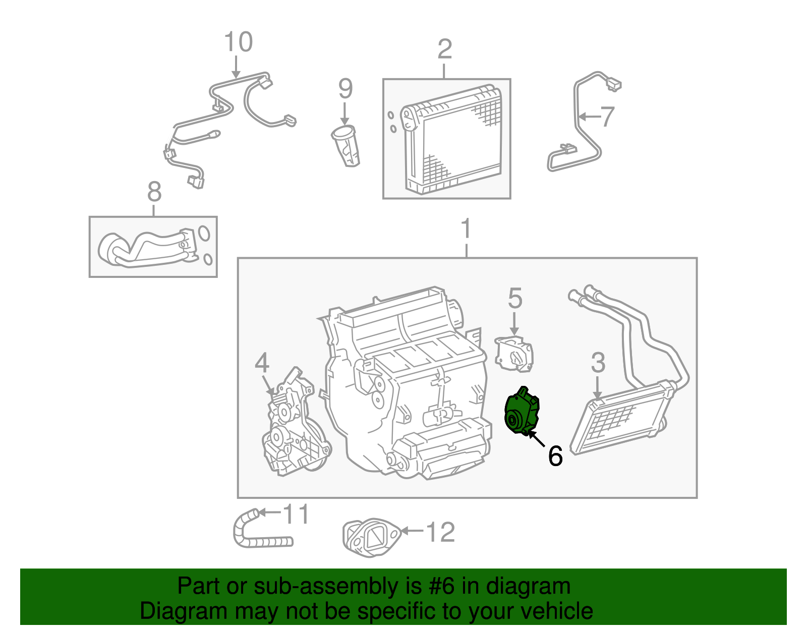 Genuine Toyota Servo part# 87106-0C090 for 2007-2022 Toyota | Ourisman ...