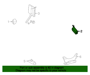 897B0-06010 - Tire Pressure Monitoring System Receiver 2012-2013 Toyota ...