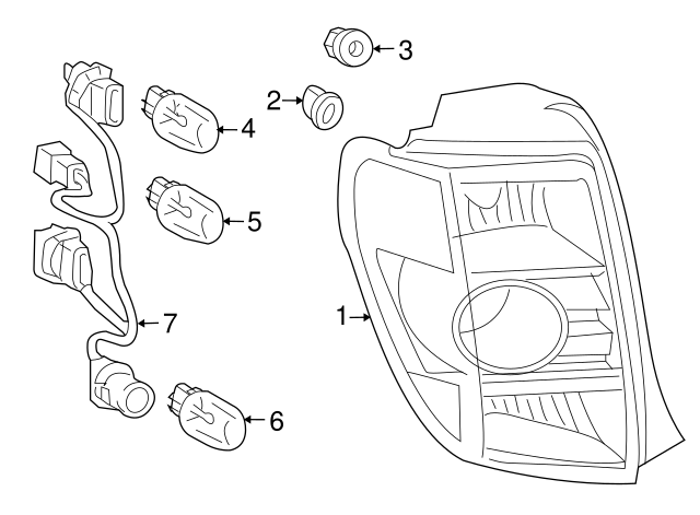 2008-2014 Scion xD Tail Light Assembly 81561-52620 | AutoNationParts.com