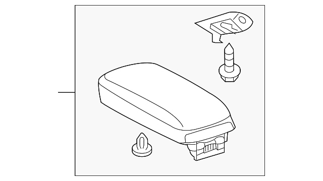 58905-12821-B1 - Lid Assembly 2011-2015 Scion xB | Longo Toyota Parts