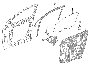 246-720-58-00 - Basic Carrier Rail 2014-2017 Mercedes-Benz | Mercedes ...