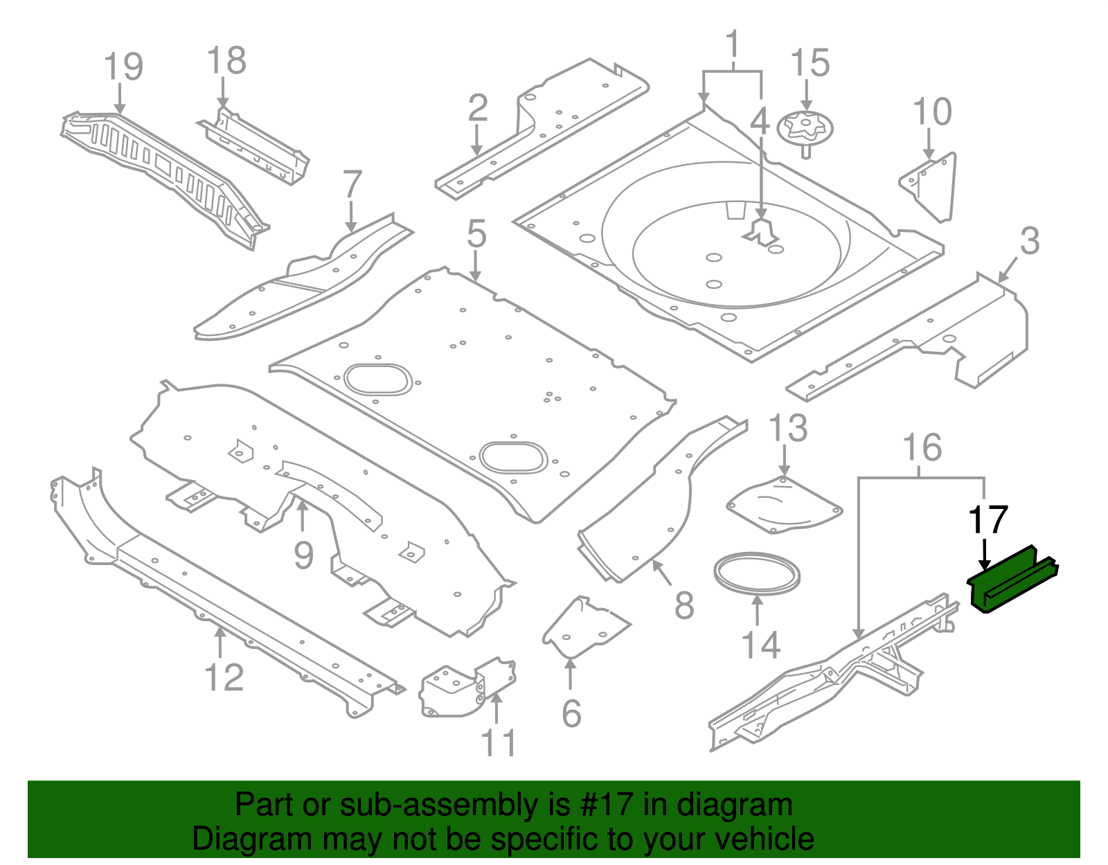 2017-2023 Nissan Rail End 75521-6MA0A | Scott Evans Nissan Parts