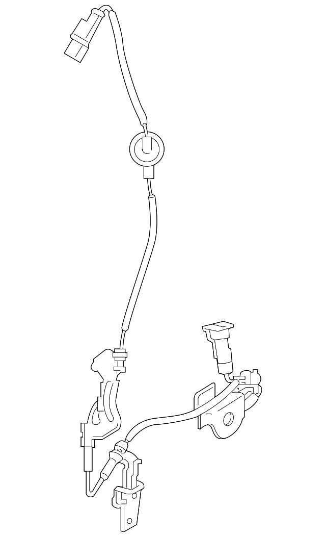 2017-2021 Hyundai ABS Wheel Speed Sensor 58980-F0000 | OEM Parts Online