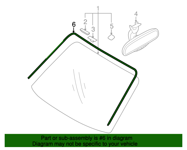 Genuine Reveal Molding for 2010-2013 Hyundai Tucson | Part# 86130-2S000 ...